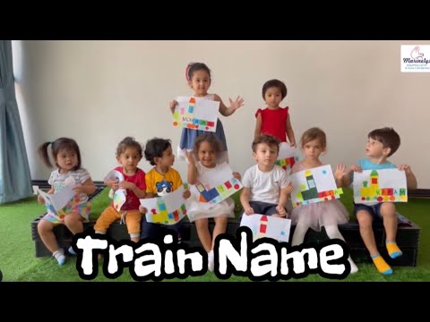 Train Name Craft Kids Activity