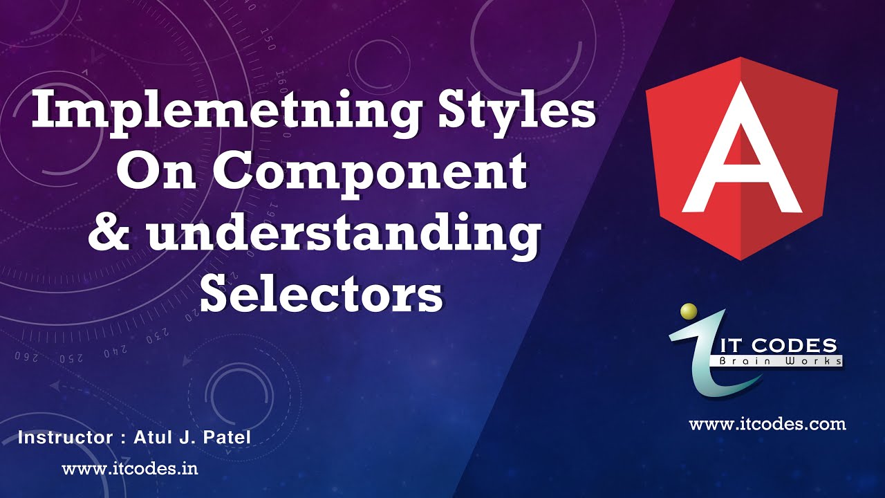 Styling Angular Component using Inline Style and Template - Understanding Selectors