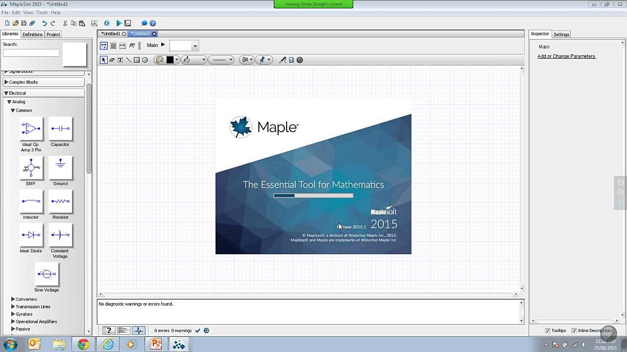 Getting Started with MapleSim