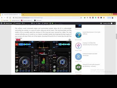 Virtual DJ 2018 Build 4720 Activation With License Key Free Download [PC + Mac]