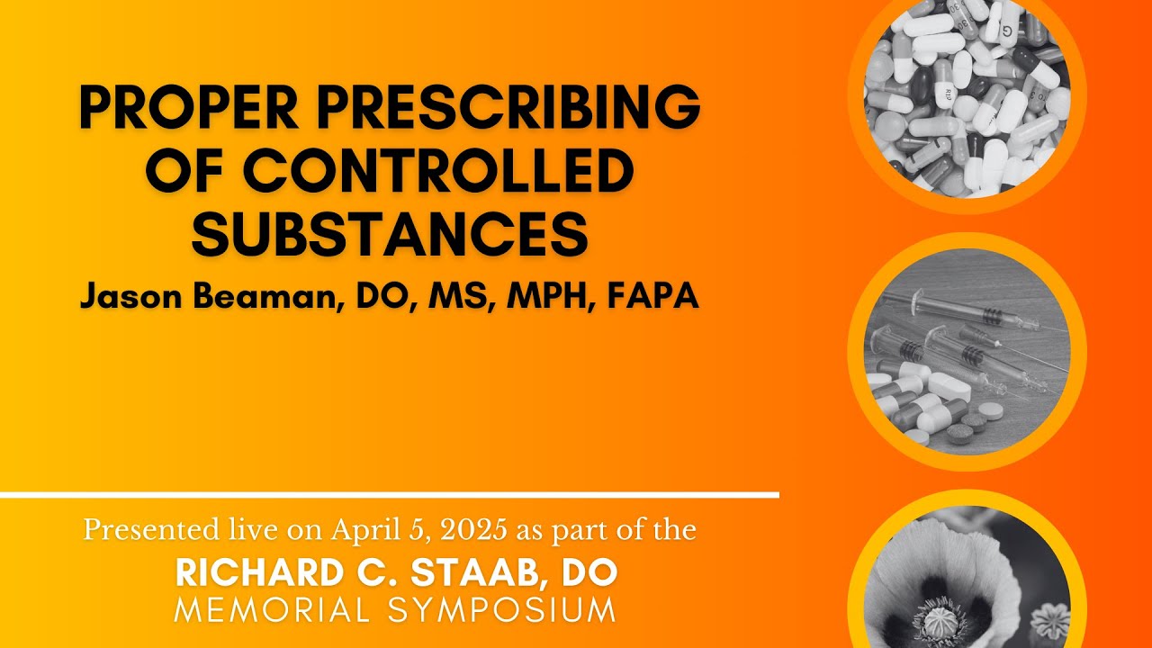 Proper Prescribing of Controlled Substances