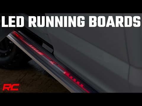 Multi-Color LED Running Boards