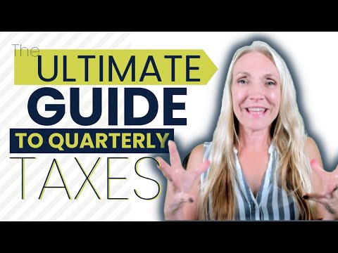 Quarterly Business Tax Payments - Do I Have To Make A Payment? Due dates? Penalty? How Much To Pay?