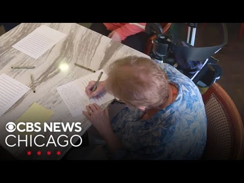Looking to the future, Chicago senior citizens reflect on the past for a time capsule