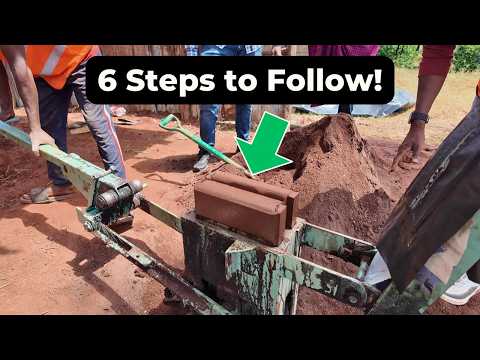This is How to Make 500 Interlocking Blocks per Day! Full Tutorial