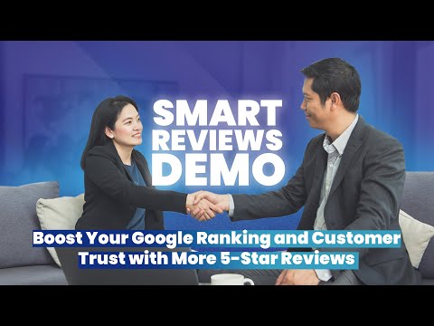 Smart Reviews Demo | Boost Your Google Ranking and Customer Trust with More 5-Star Reviews