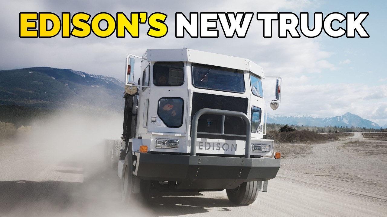 Driving Our New Hybrid Truck for The First Time
