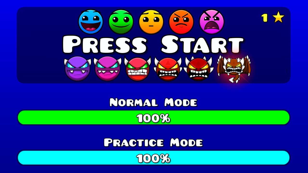 Press Start in Every Difficulty