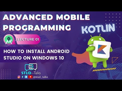 How to install Android Studio on Windows 10