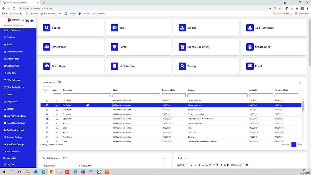 Docusoft - CloudFiler Installation