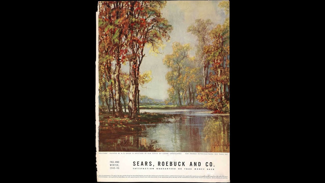 1945 Sears Fall Winter Catalog