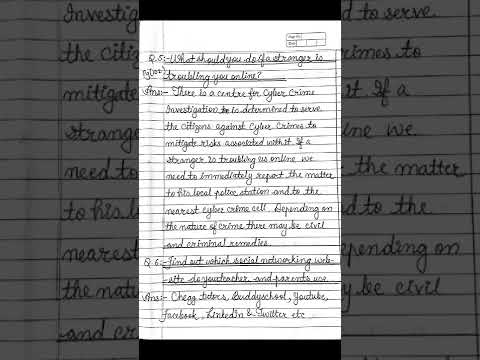 Cyber Safety 9th Computer #cbse #short