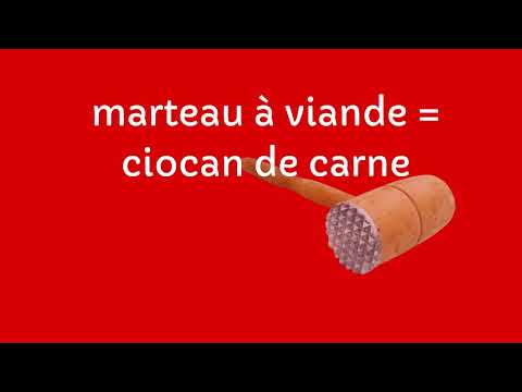 In bucatarie - Dans la cuisine