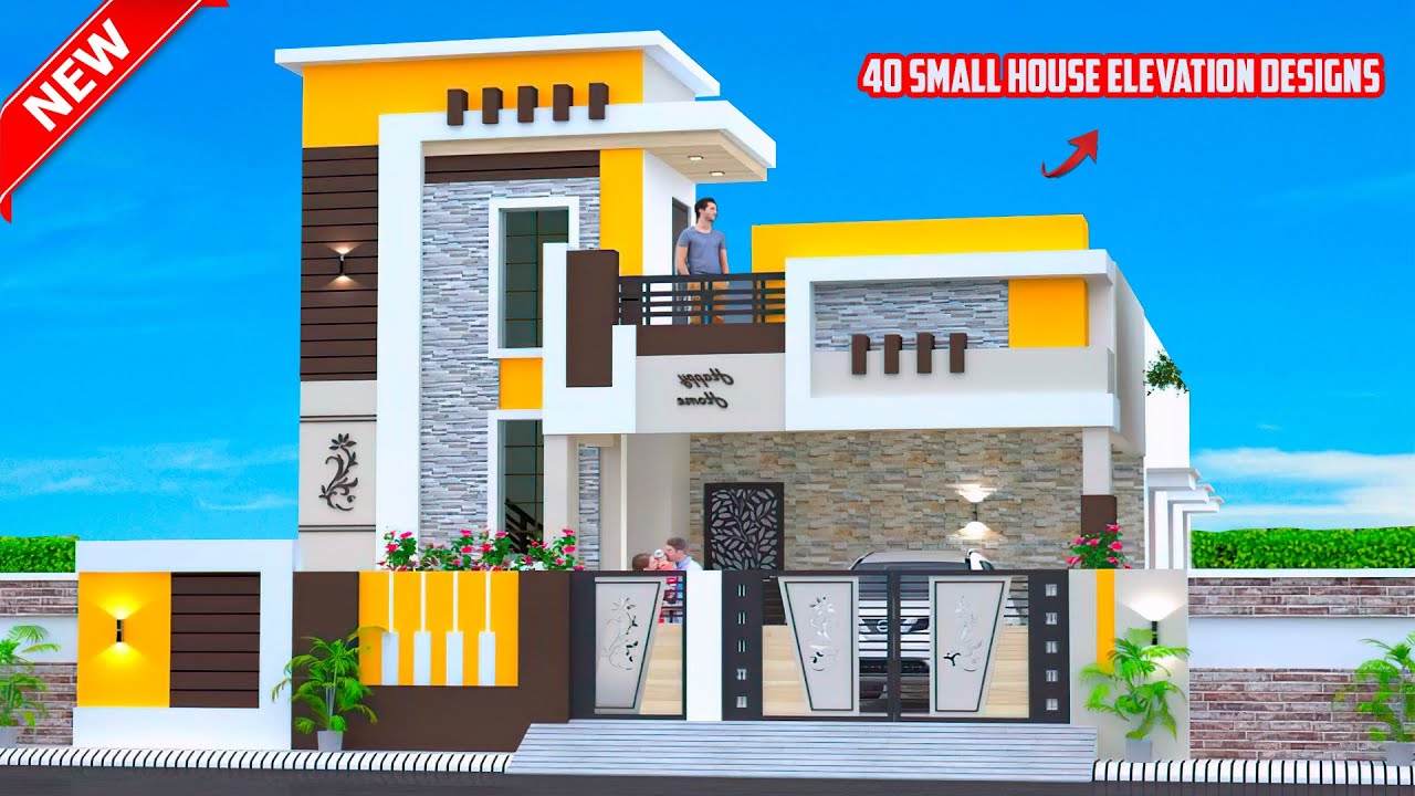 Top 40 Village Single Floor House Front Elevation Designs 2023