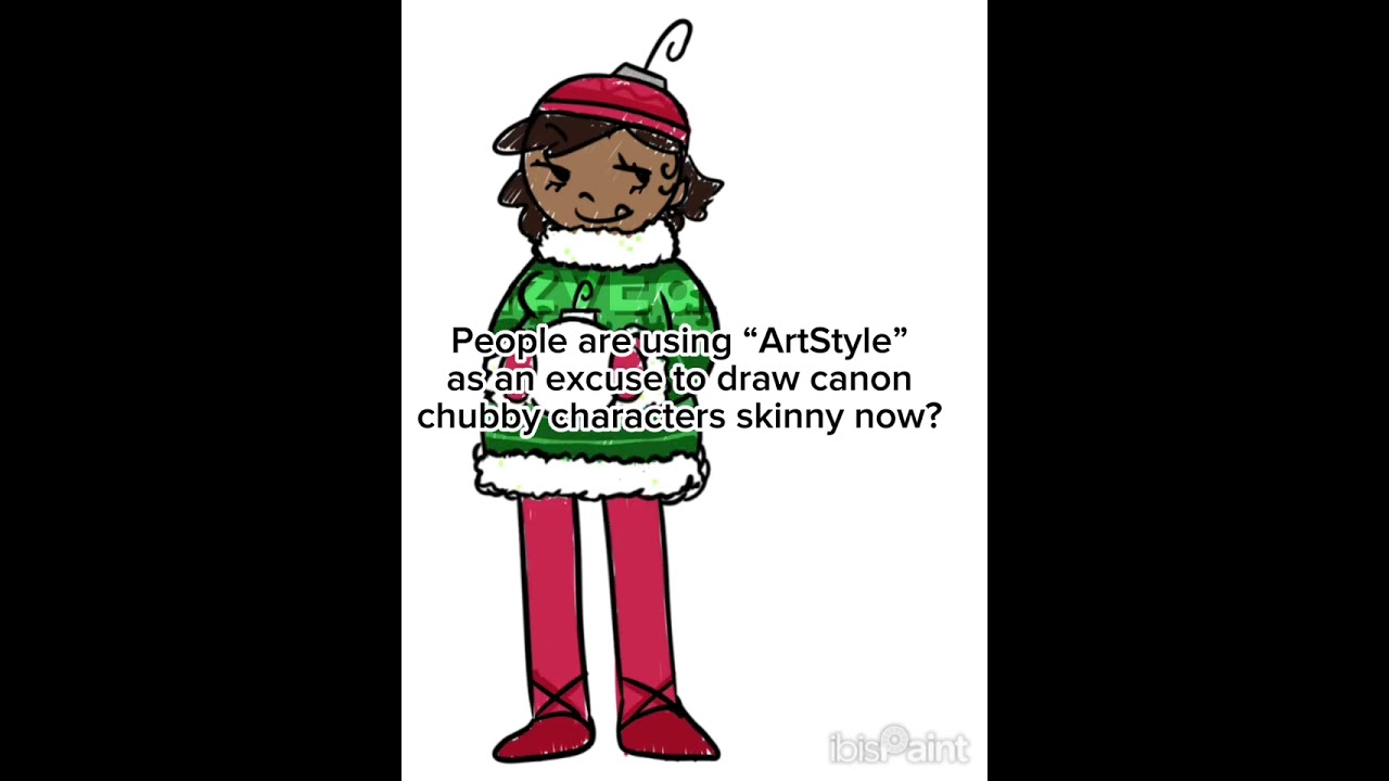 How is it so hard to draw a chubby person?😓(Bobette is Chubby, Confirmed by Qwel)||#shorts