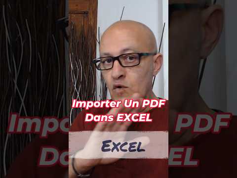 PDF vers Excel | 1 Minute Chrono ! 🚀