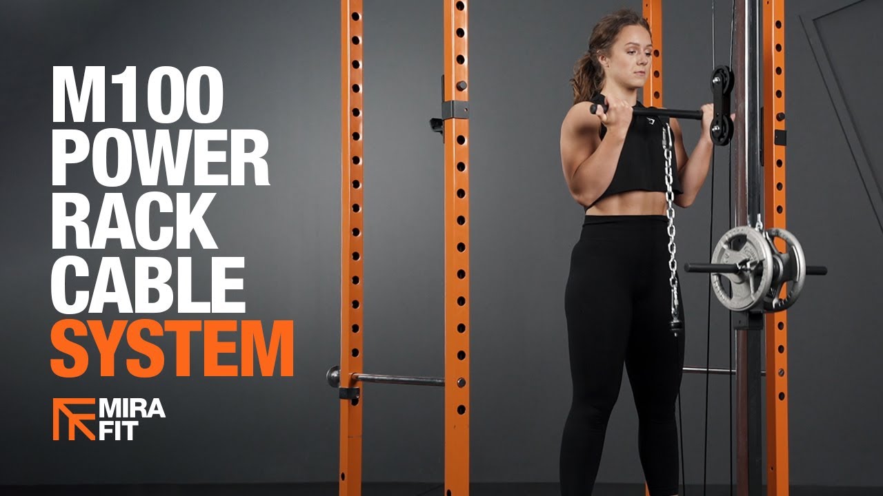 M100 Power Rack Cable Pulley System | Mirafit
