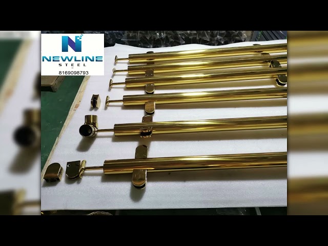 NL Stainless Steel Rose Gold Pipe - Stainless Steel Coloured Coated ...