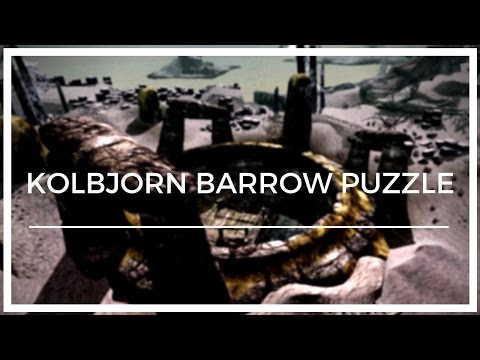 Kolbjorn Barrow PUZZLE - Unearthed Quest | Skyrim Remastered