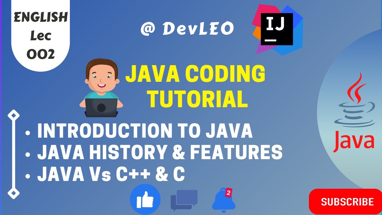 Java Introduction | History | Features | JAVA Vs C & C++ | Tutorial in English