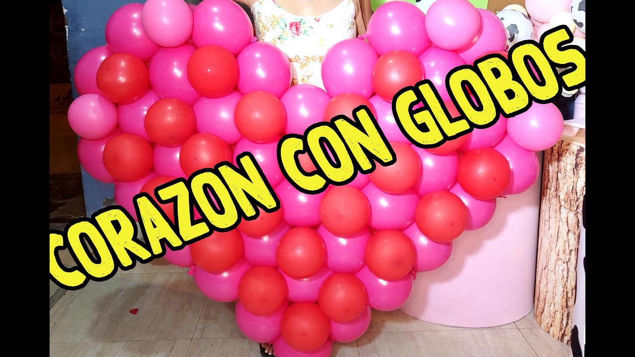 CORAZON CON GLOBO