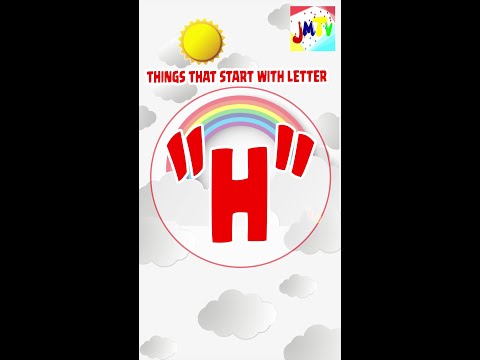 10 Things that start with letter "H" | JMTV #shorts #tiktok