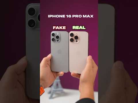 Clone iPhone 16 pro max vs Real iPhone 16 pro max #shorts #short #viralshorts #iphone #iphone16