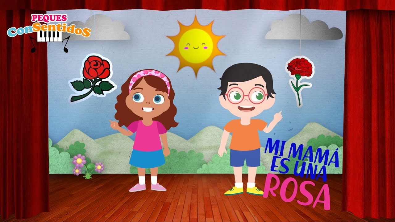 MI MADRE ES UNA ROSA - Poema corto para niños