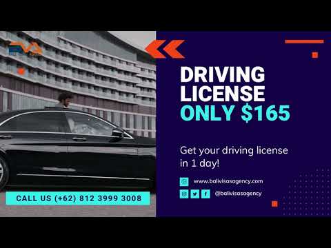 How to get a driver's license and drive safely in Bali - Indonesia