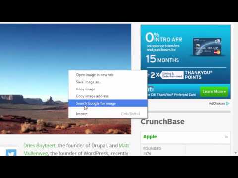 How to use Google Image Search in Google Chrome