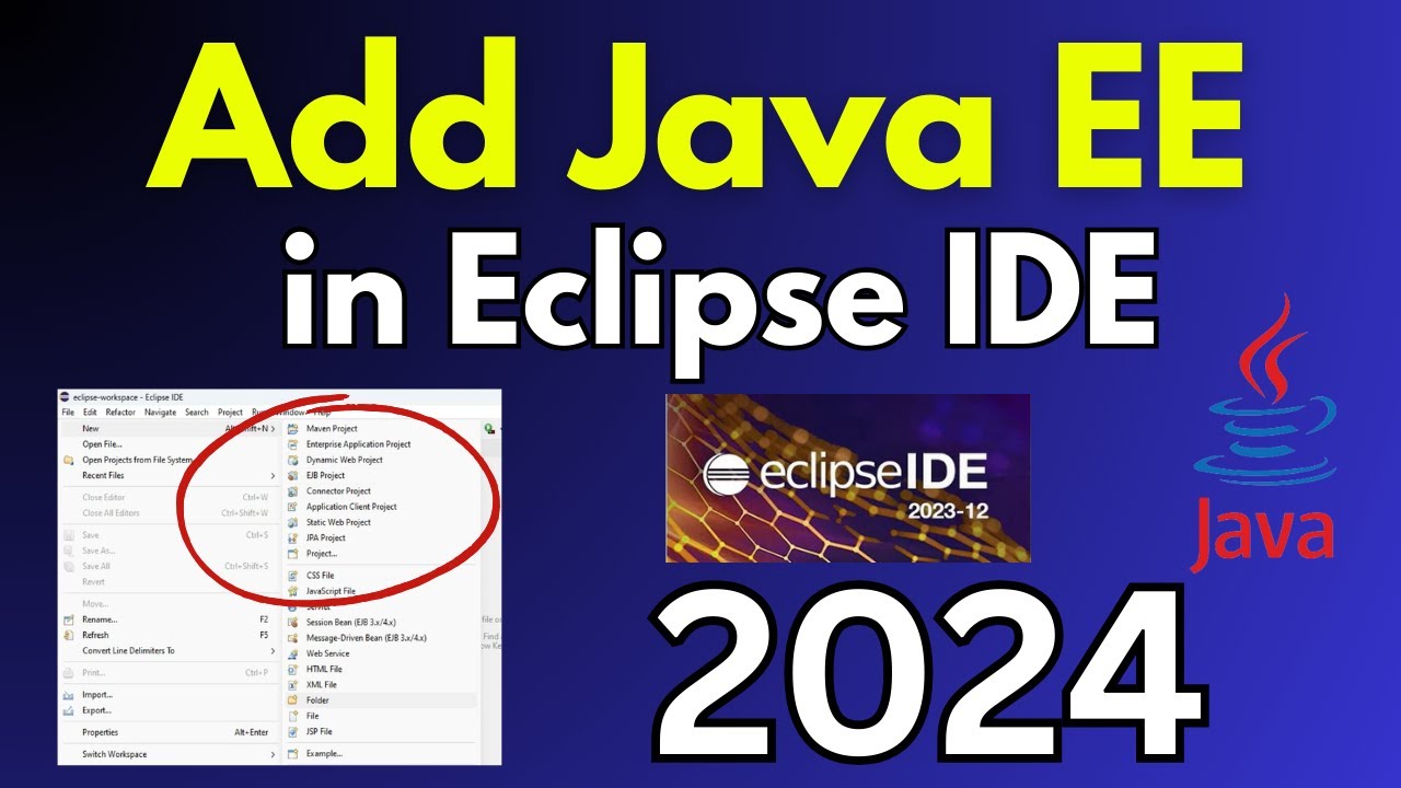Install Java EE in Eclipse IDE [2024] | Java EE Missing in Eclipse | Servlet and JSP Setup