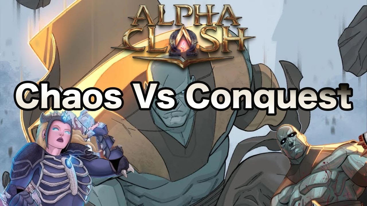 Alpha Clash: Gameplay Conquest Vs Chaos Bringer.