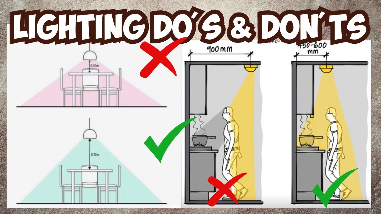 Interior Design Tips: Dining & Kitchen LIGHTING Do’s and Don’ts!