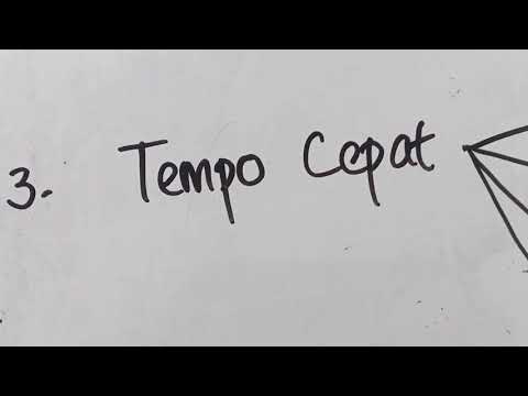 Materi Tempo dan Tangga nada