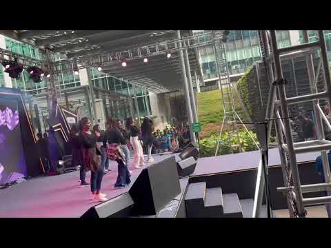 Dance Performance by girls in Harman International Bangalore #corporate