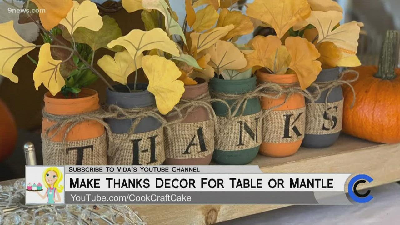 DIY Fall Mason Jars - November 24, 2021