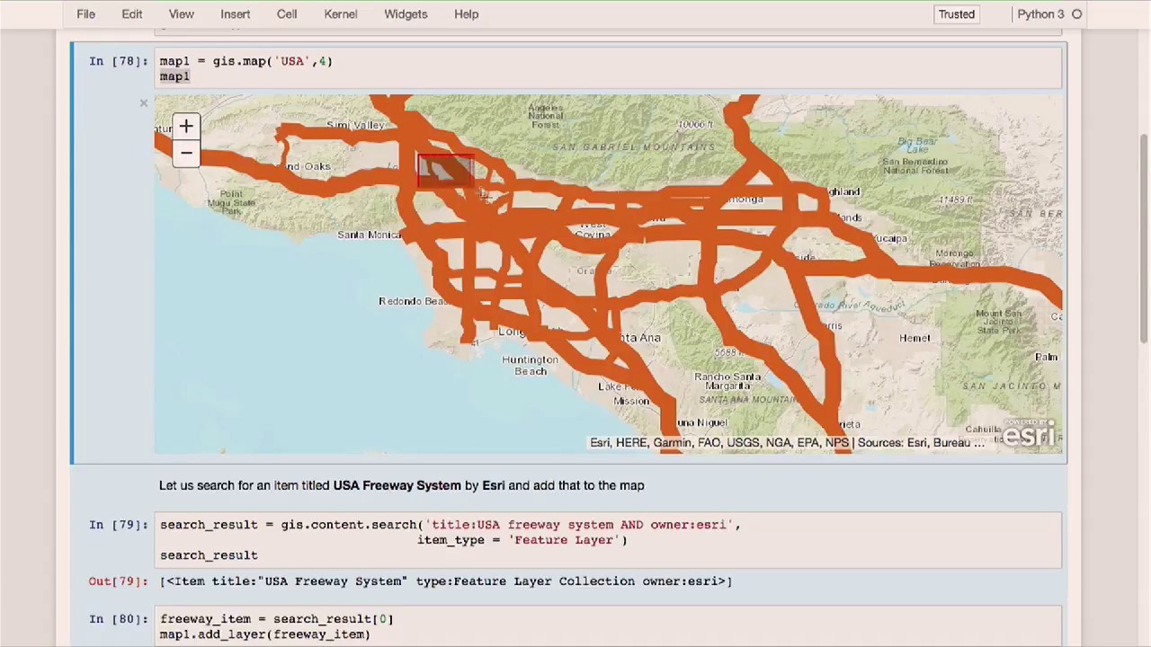 ArcGIS API for Python: Mapping, Visualization and Analysis