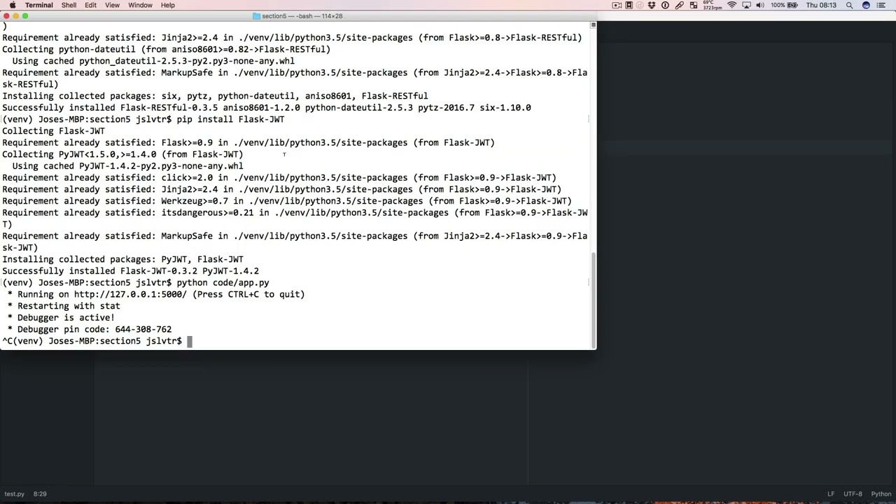 4. Running a SQLite database and interacting with it from Python. #python #programmer