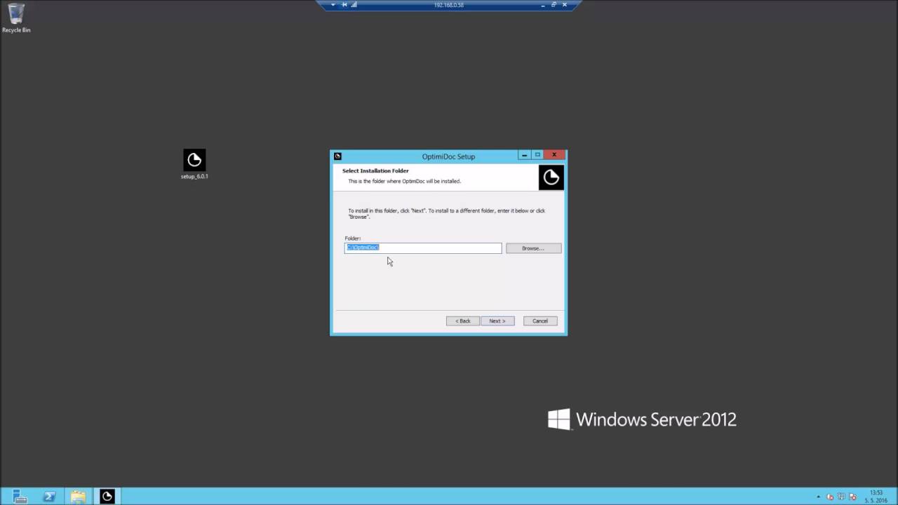 2  OptimiDoc Guide -  Installation and activation process
