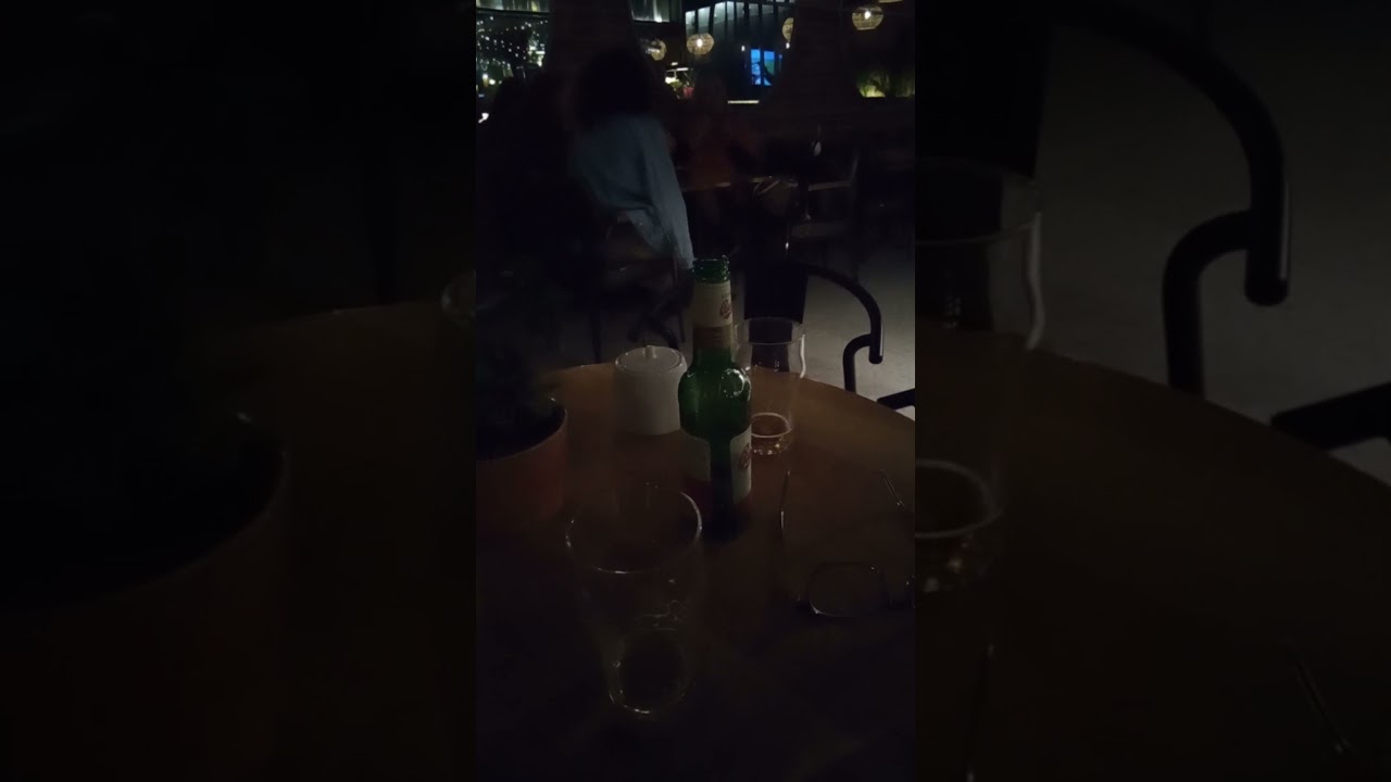 Bira at bar in Kosovo w music