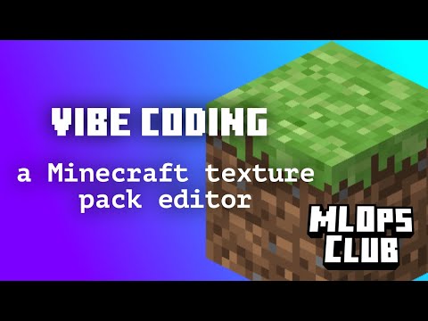 Vibe coding a React Minecraft Texture Pack editor
