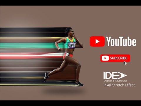Pixel Stretch Effect Photoshop Tutorial