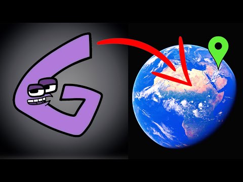 WOW! Found Alphabet Lore (G) on Google Earth! | EarthBiD |