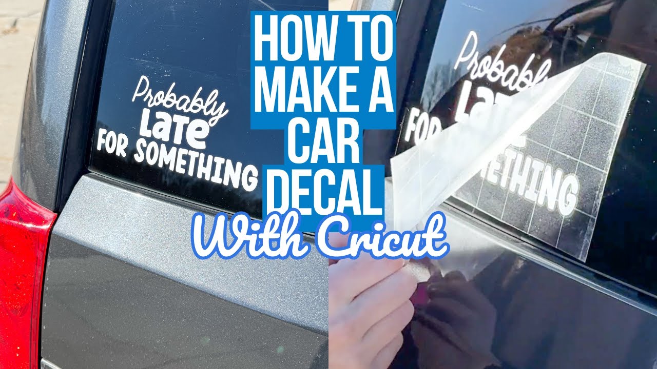 CAR VINYL DECAL WITH CRICUT | MY FAVORITE VINYL & APPLICATION PROCESS | BEGINNERS GUIDE