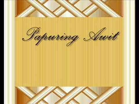 Papuring Awit – Papuri Singers Chords | Anoynted
