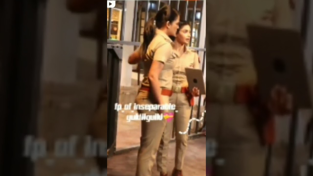 #yukii romance offscreen Masti moment 💞💞☺️☺️...... @Gulki Joshi @Yukti Kapoor 🔥🔥🤞#Madam Sir