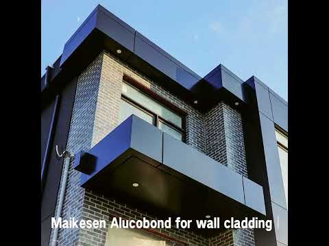 4mm thickness Alucobond Aluminum composite panel ACM for wall cladding