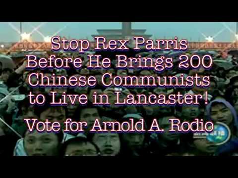 Anti-Chinese Ad Opposing Mayor Rex Parris in Lancaster, California