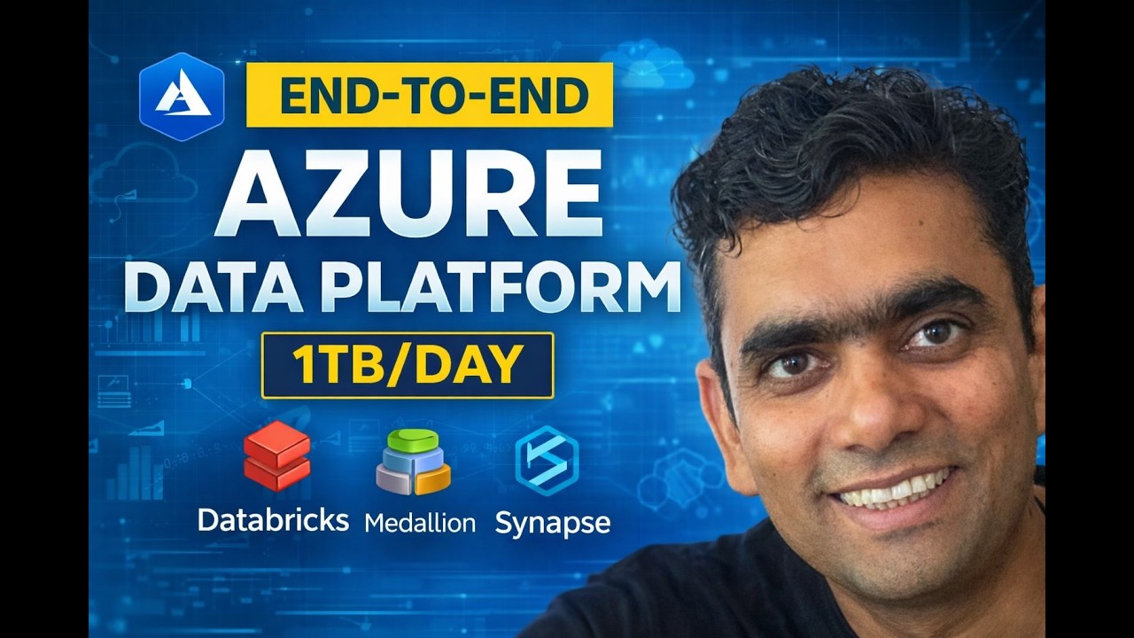 Build a Scalable Azure Data Platform for 1TB/Day | Databricks + Medallion Architecture Explained