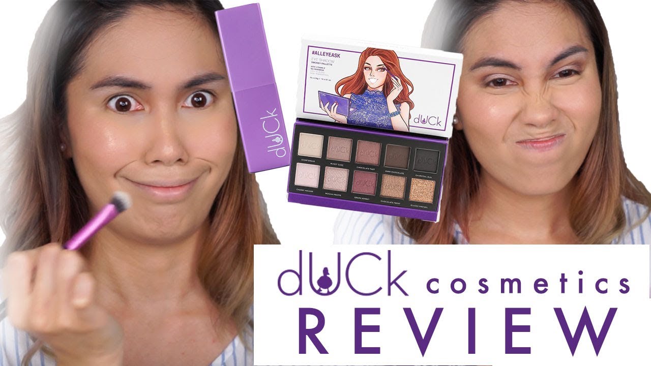 dUCk Cosmetics First Impression & Review | Tiara S. Dusqie